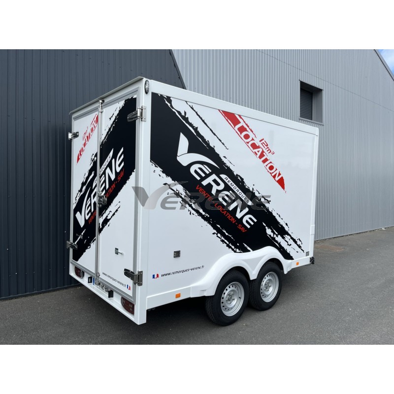 VERENE Fourgon 12 m3 | Remorques Vérène