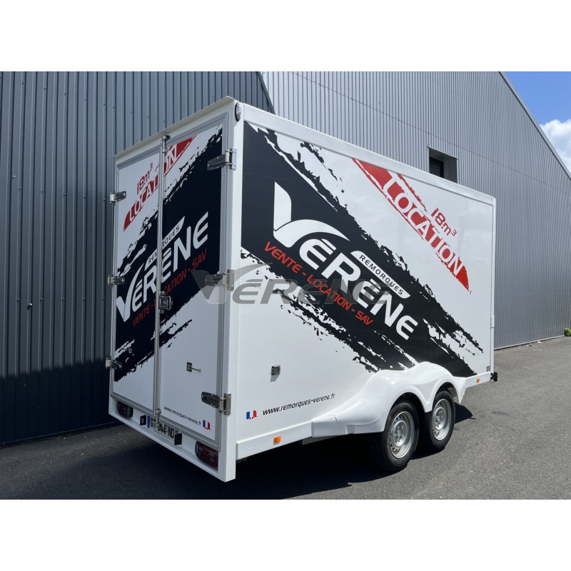 VERENE Fourgon 18 m3 | Remorques Vérène