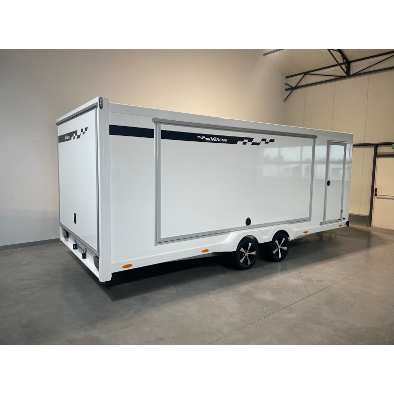 Remorque porte voiture fermé (fourgon) VERENE - SRT 580 GT | Remorques ...
