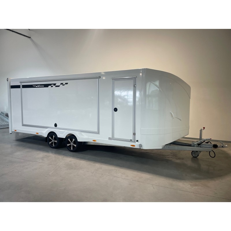 Remorque porte voiture fermé (fourgon) VERENE - SRT 580 GT | Remorques ...