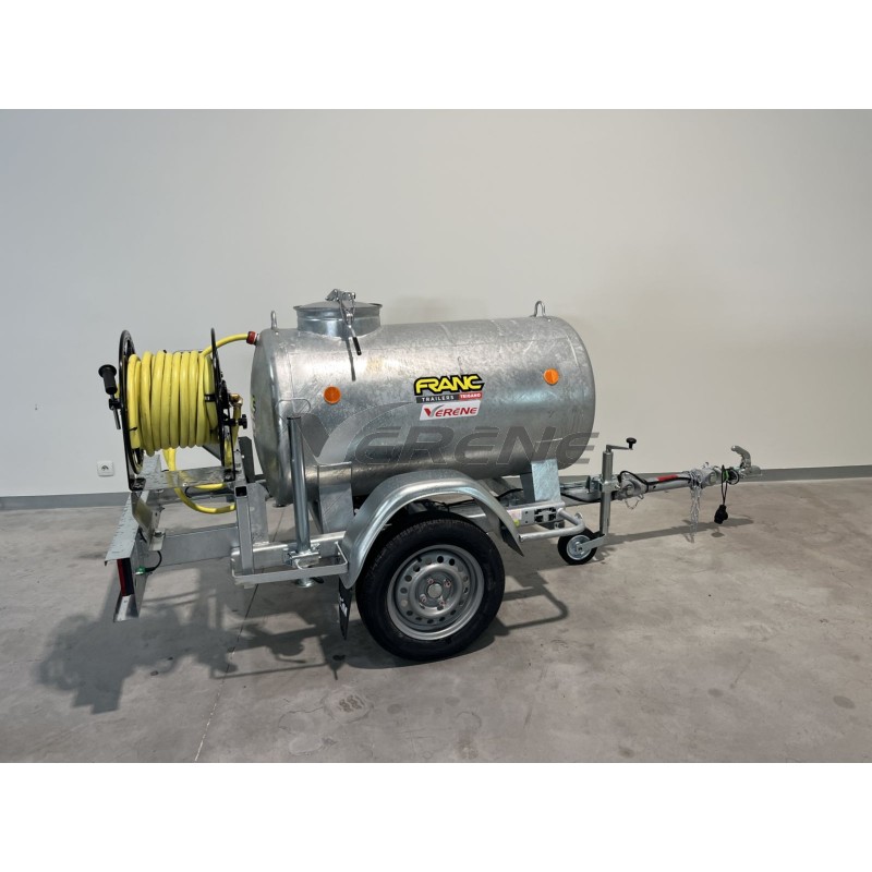 Remorque Citerne A Eau CTR751 500Litres | Remorques Vérène