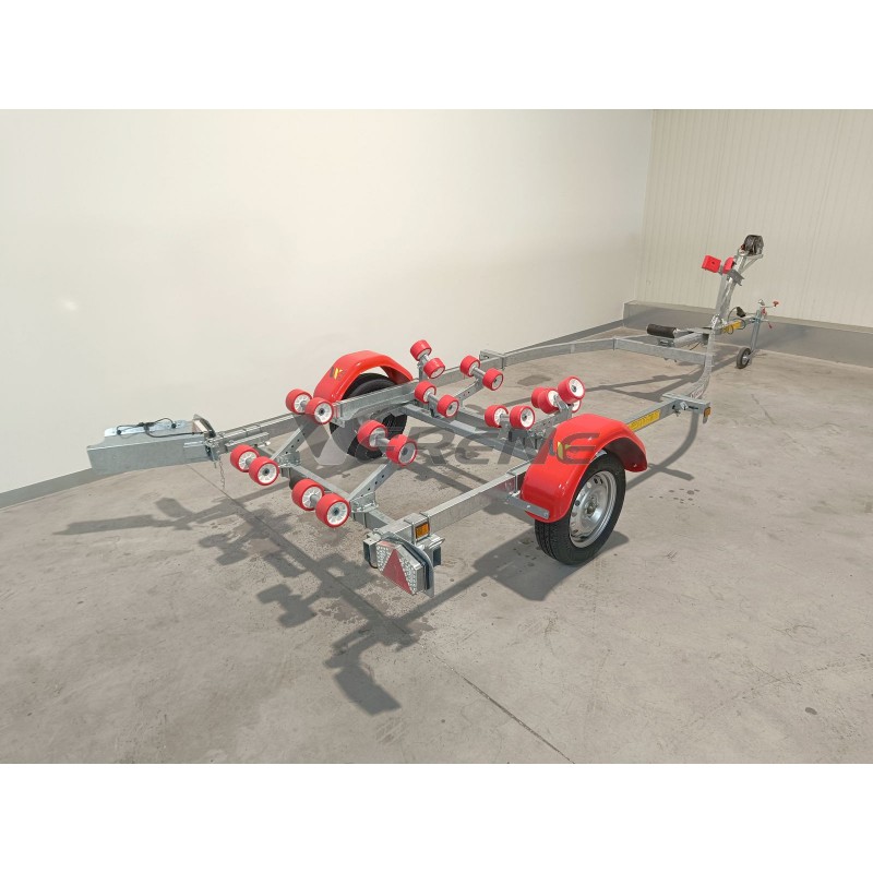 REMORQUE PORTE BATEAU MECANOREM VXS 75 | Remorques Vérène