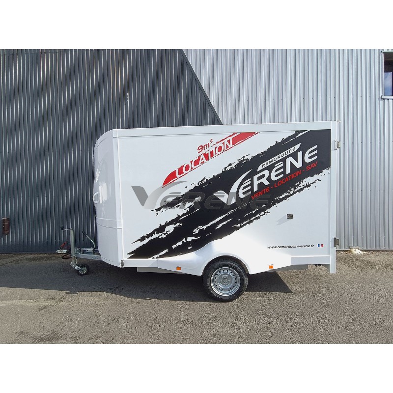 Remorque fermée (fourgon) VERENE - S3418 | Remorques Vérène