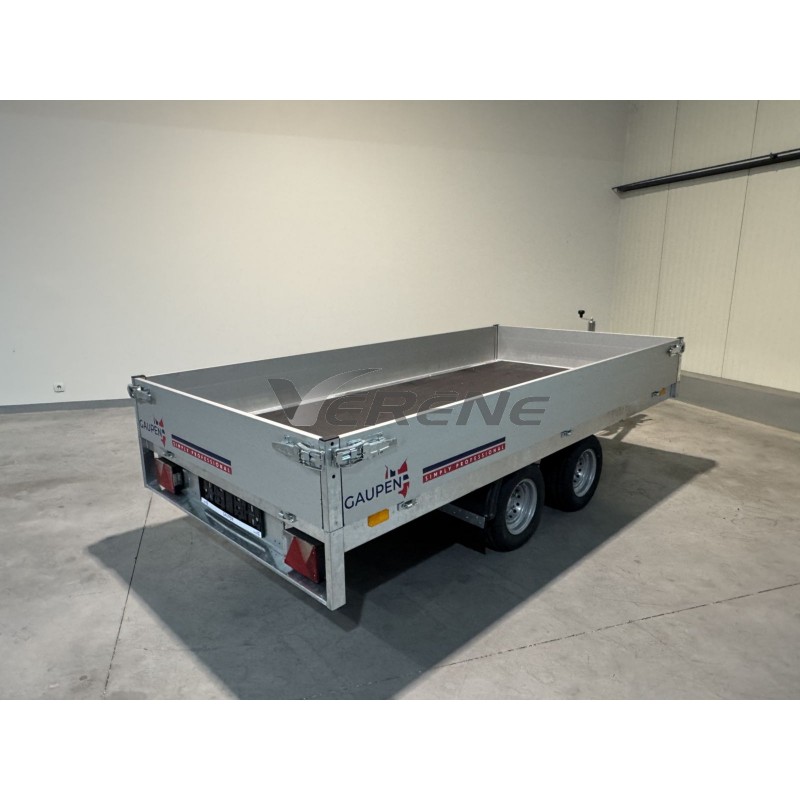 REMORQUE PLATEAU RIDELLE GAUPEN 335 3000 2 | Remorques Vérène