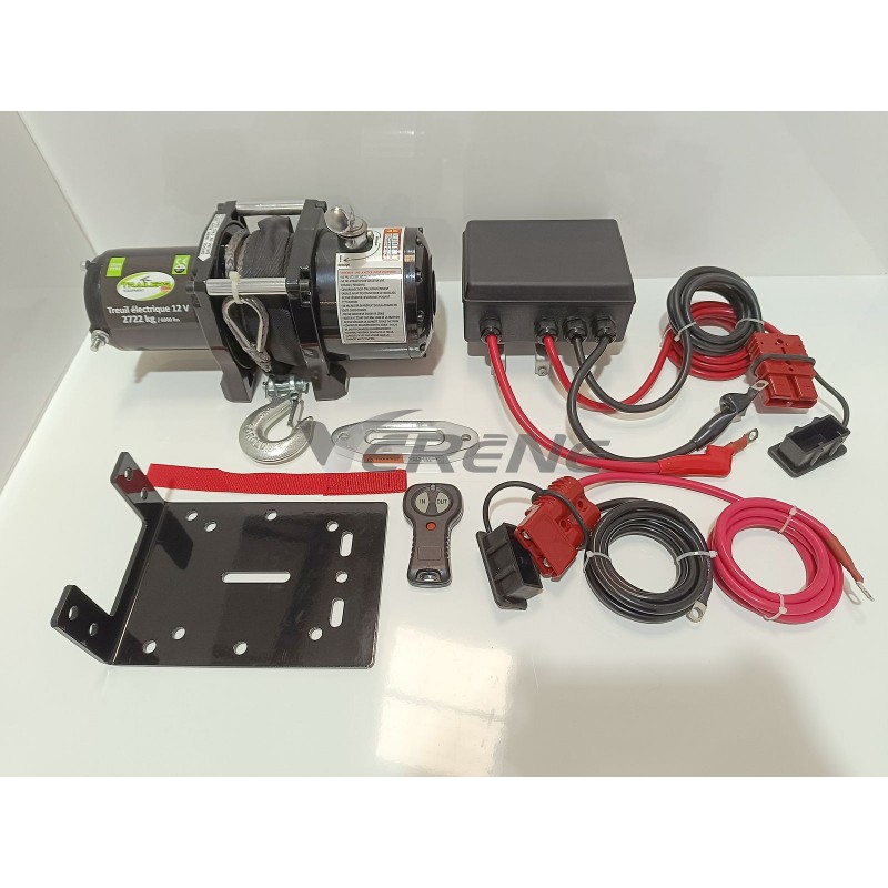TREUIL ELECTRIQUE RULQUIN 2722KG | Remorques Vérène