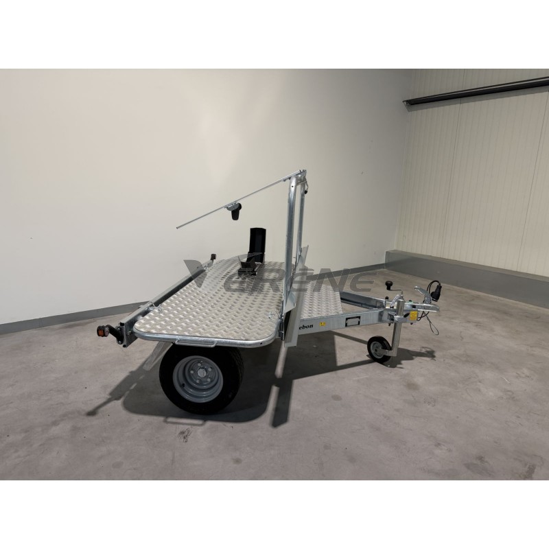 Remorque Porte Moto ROADSTER CAMP (TRANSVERSALE SW1) | Remorques Vérène