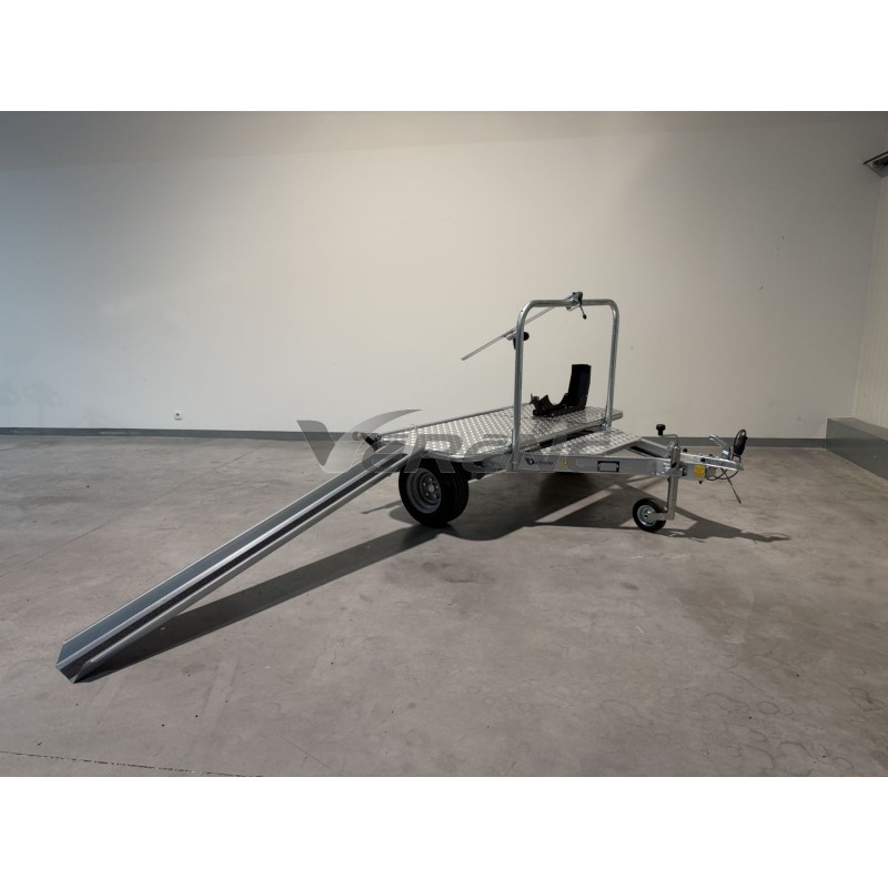 Remorque Porte Moto ROADSTER CAMP (TRANSVERSALE SW1) | Remorques Vérène