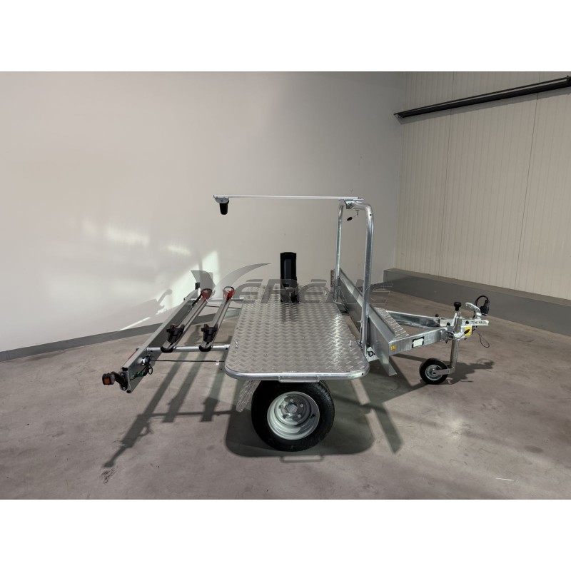 Remorque Porte Moto ROADSTER CAMP (TRANSVERSALE SW1) | Remorques Vérène
