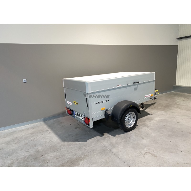 HUMBAUR Remorque bagagère avec capot 750 kg | Remorques Vérène