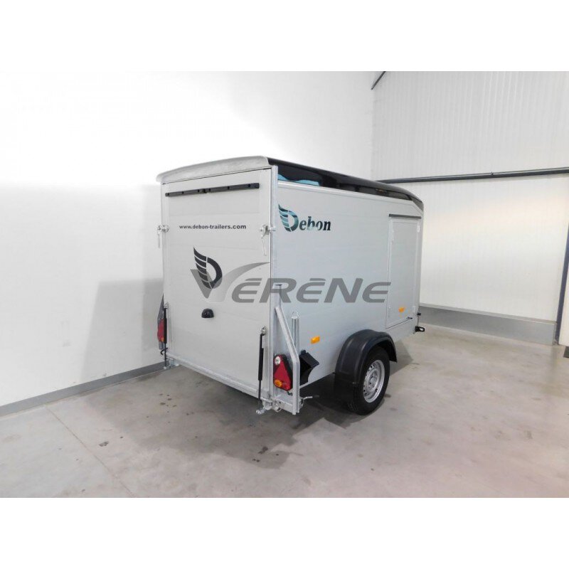 Remorque fermée (fourgon) ROADSTER 255 ALU + Porte | Remorques Vérène