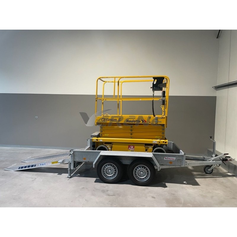 Remorque Porte Engin / Porte Nacelle / Porte Rouleau VERENE TP 250 ...