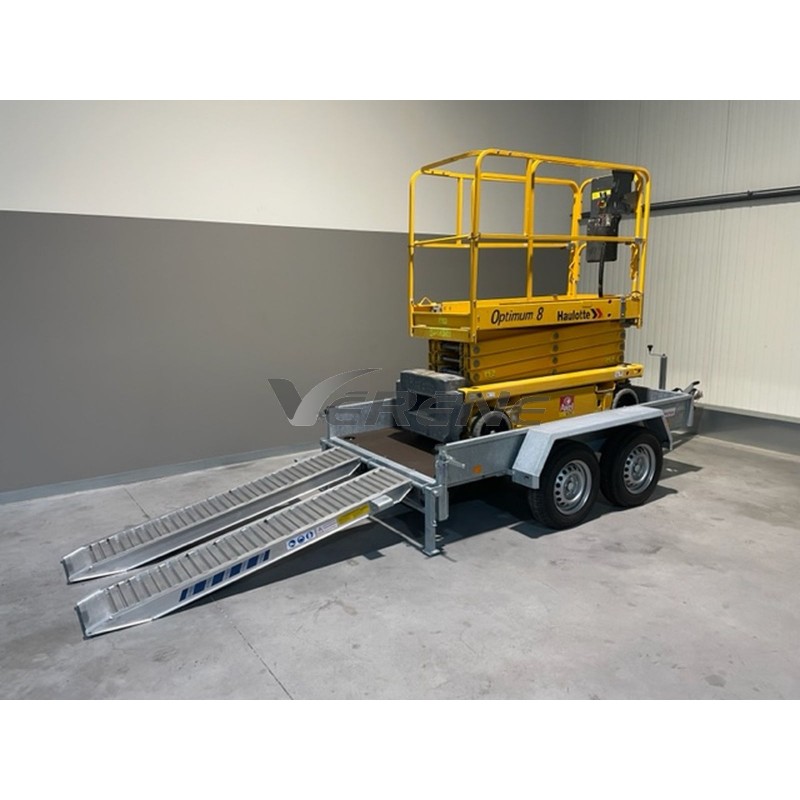 Remorque Porte Engin / Porte Nacelle / Porte Rouleau VERENE TP 250 ...