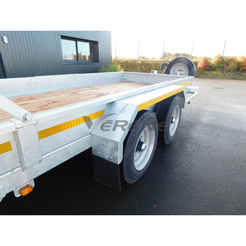Remorque Porte Engin HUBIERE TPR 8002 45 | Remorques Vérène