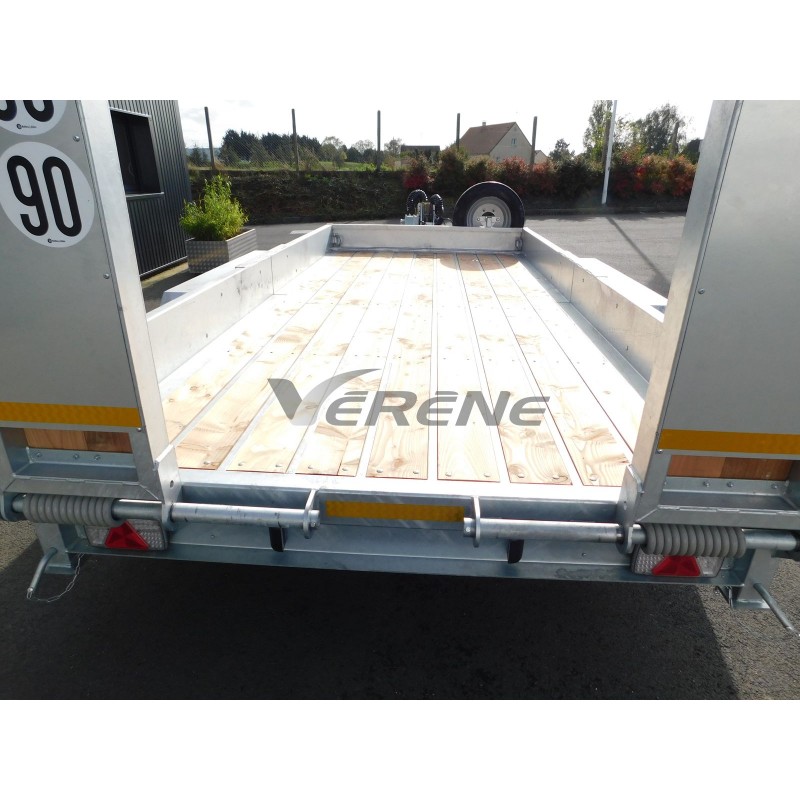 Remorque Porte Engin HUBIERE TPR 8002 45 | Remorques Vérène