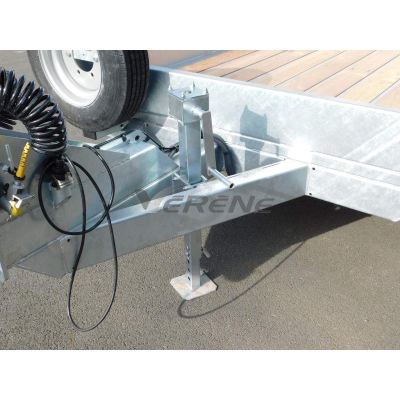 Remorque Porte Engin 8000 kg HUBIERE TPR 8002 45 | Remorques Vérène