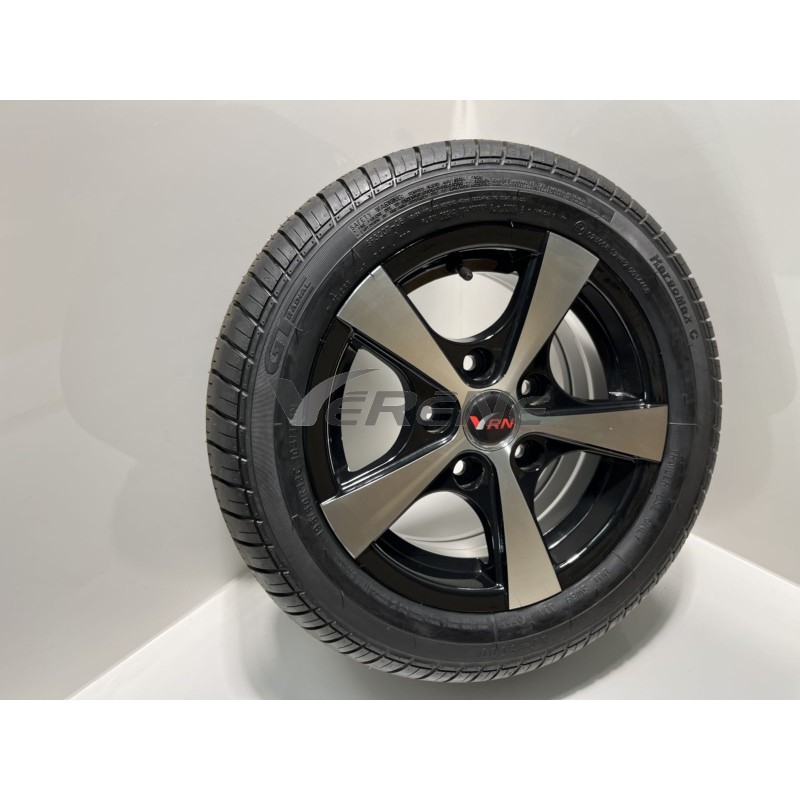 ROUE AVEC JANTE ALU BI-TON 195/50R13C 5T112 | Remorques Vérène