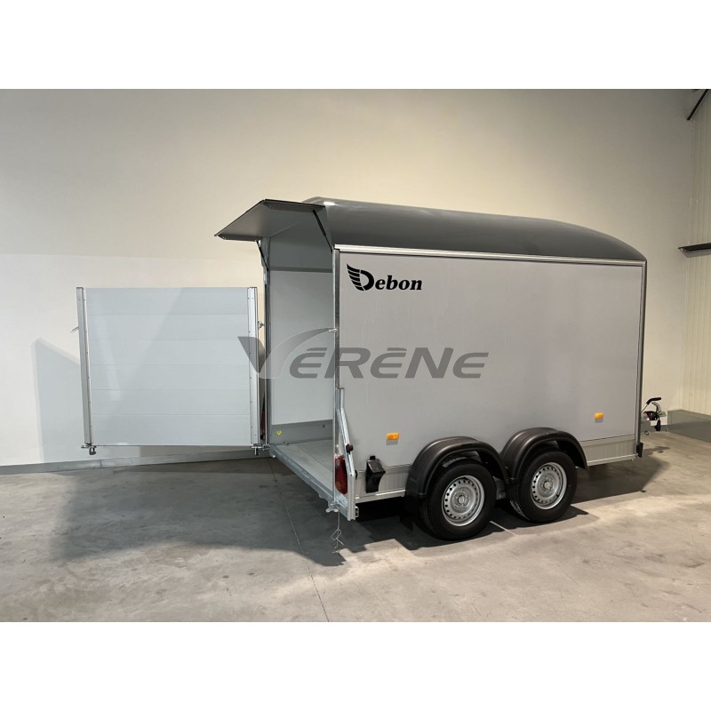 Remorque fermée (fougon) ROADSTER 500 COMPOSITE + PORTE | Remorques Vérène