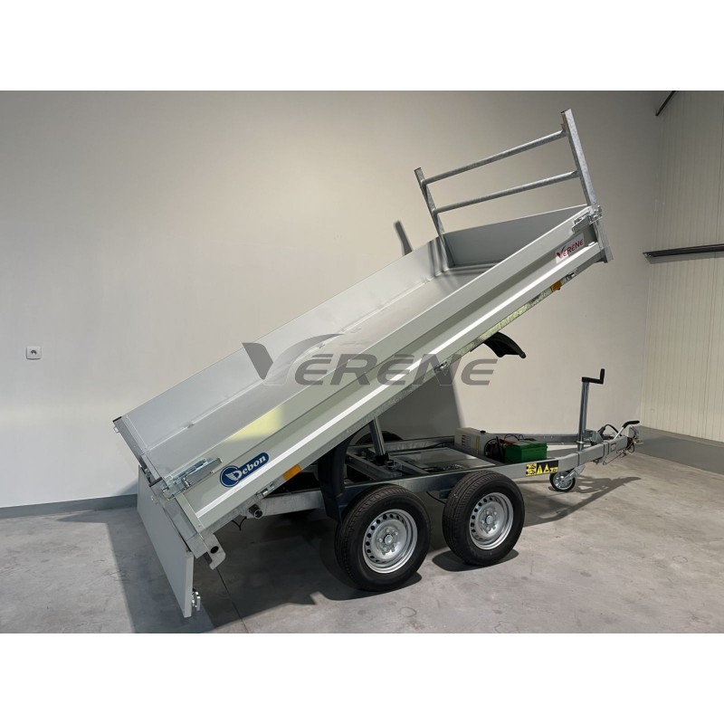Remorque Benne DEBON PW 1.2 LUX | Remorques Vérène